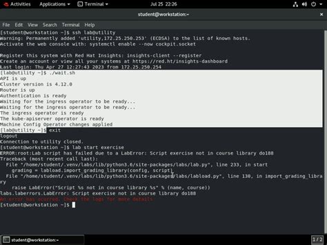 Solved Do188 Not Able To Proceed With Lab Exercises Red Hat