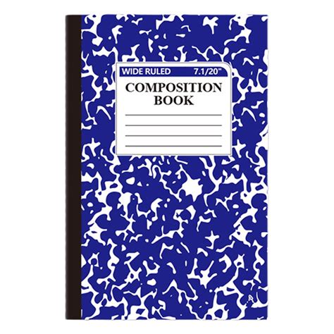 Composition Book Primary Wide Ruledcomposition Books For 50 Centscomposition Book Primary