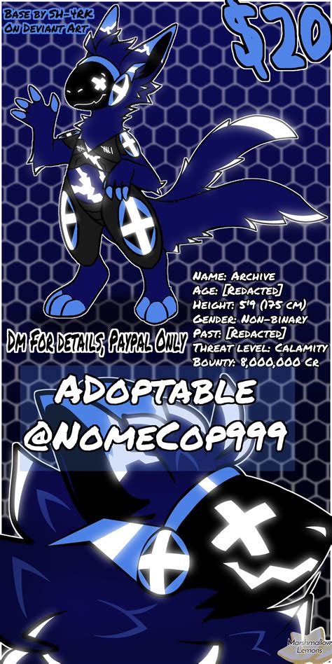 First Time Making An Adoptable I Hope All Goes Well R Protogen