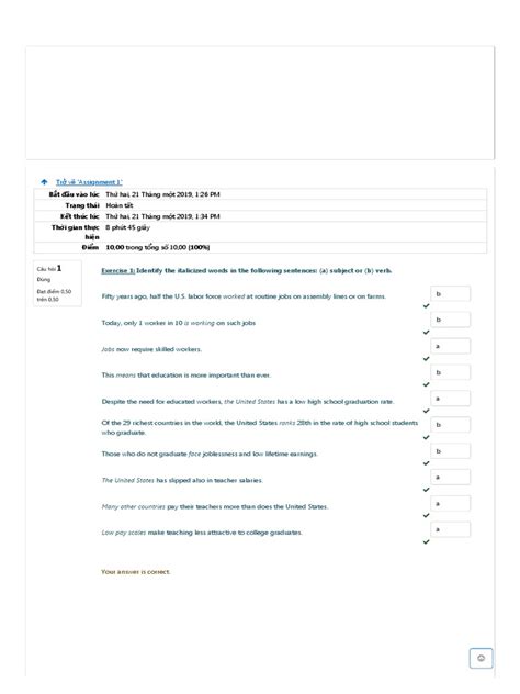 Assignment 1 Pdf Syntax Linguistic Morphology