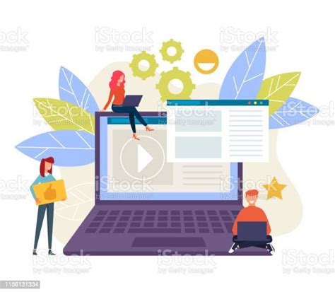 팀워크 사무실 근로자는 웹 사이트 페이지에서 함께 작업하는 사람들을 캐릭터로 지정합니다 벡터 플랫 만화 그래픽 디자인 고립 된