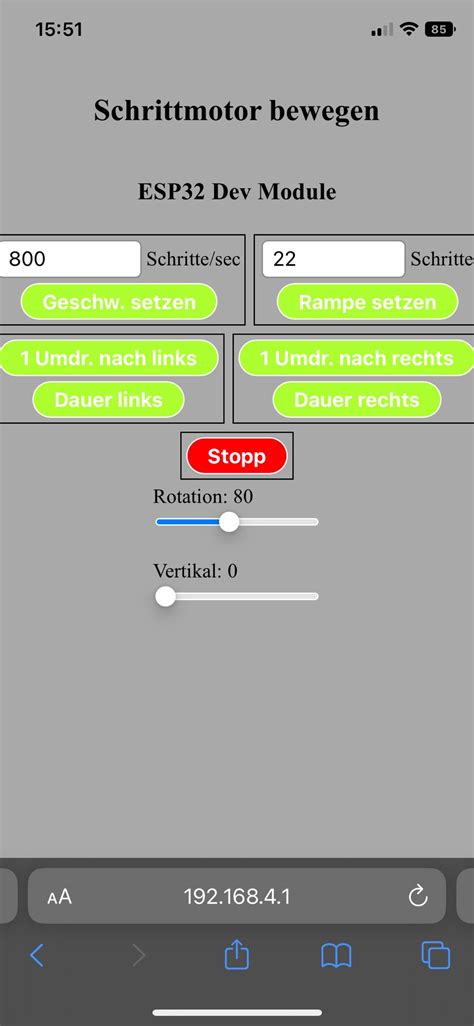 Mobatools Web Servo And Stepper Page 2 Deutsch Arduino Forum