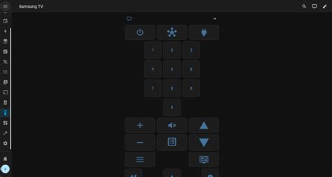 Samsung Not Smart TV Card Using Ir Commands Frontend Home Assistant Community