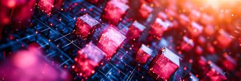 Premium Photo Futuristic Digital Network Glowing Cyber Connections