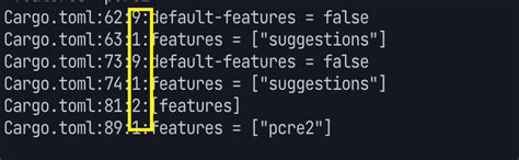 Add Column End Number For Vimgrep · Issue 2573 · Burntsushiripgrep · Github