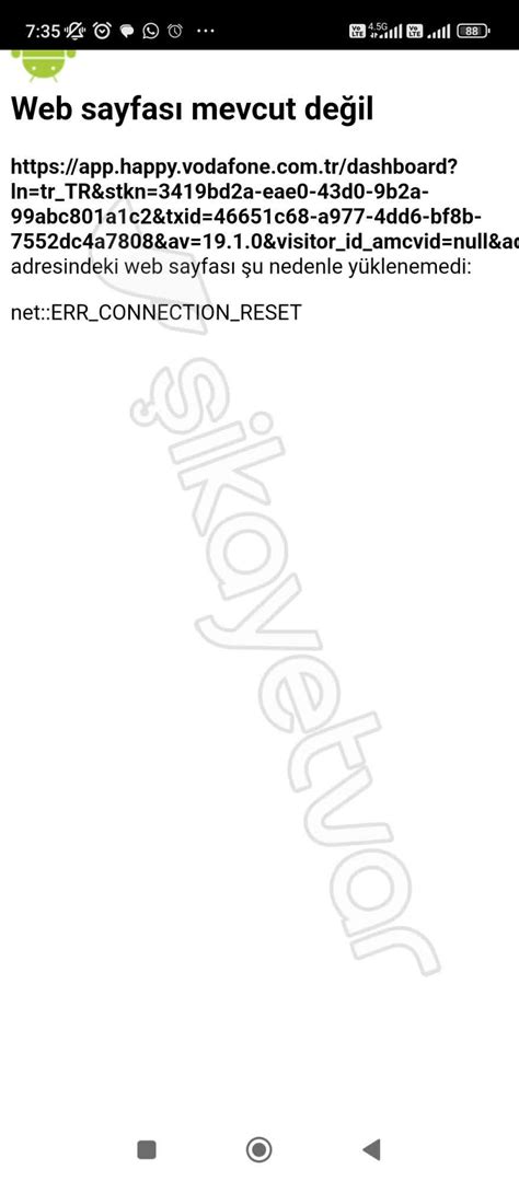 Vodafone Yanımda Uygulamasındaki Çark Sorunları Ve İnternet Hakkı