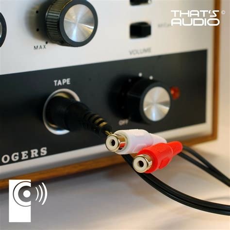 Adapter Cable 5 Pin Din To 2x Rca Select Type Thats Audio