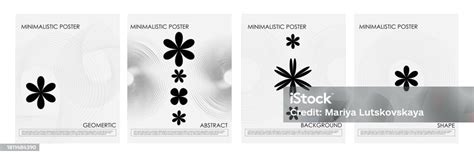 추상적인 기하학적 포스터 트렌디한 미니멀리즘 카드 레트로 미래주의 Y2k 바우하우스 미니멀리즘 현대 기하학 간단한 디지털 그래픽입니다 타이포그래피 아트웍 흑백 장식 벡터