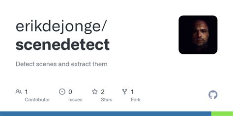 GitHub Erikdejonge Scenedetect Detect Scenes And Extract Them
