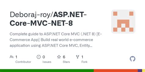 GitHub Deboraj Roy ASP NET Core MVC NET Complete Guide To ASP NET Core MVC NET E