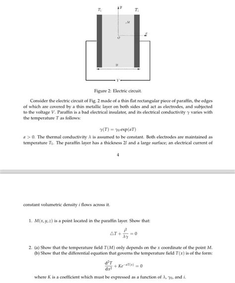 Solved Figure 2 Parallel Plate Capacitor With A Voltage