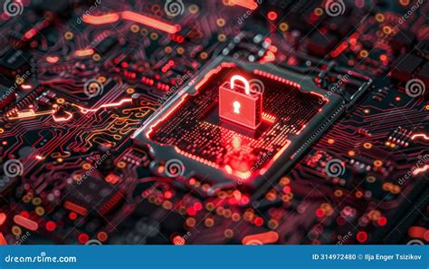 Motherboard Cybersecurity Verification For Network Safety And Ai Regulation Compliance Stock