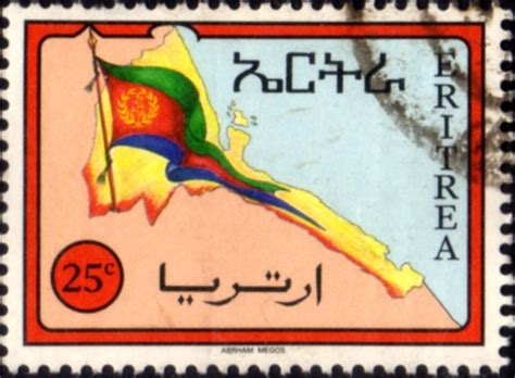 Maps On Stamps Eritrea A Database Of Cartophilately