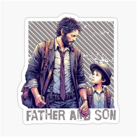 Father And Son Sticker For Sale By Mv Shop Redbubble