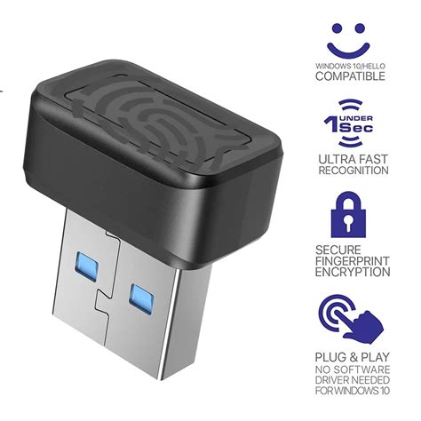 12pcs Usb Fingerprint Reader Module For Windows 10 11 Hello Biometric