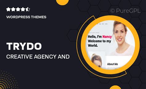 Trydo Creative Agency And Portfolio Bootstrap Template