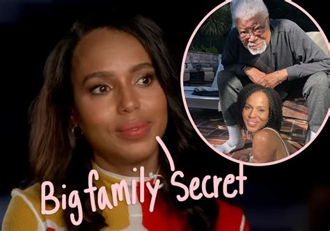 Kerry Washington Reveals She Recently Found Out Her Dad Is Not Her