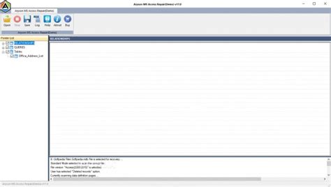 Aryson Access Database Repair Download Softpedia