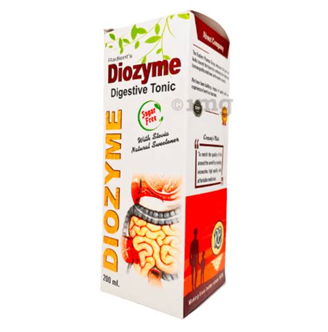 Radient Diozyme Digestive Tonic Sugar Free Buy Bottle Of 2000 Ml
