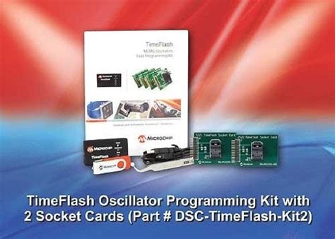 TimeFlash Oscillator Programming Kit With Socket Cards New Products