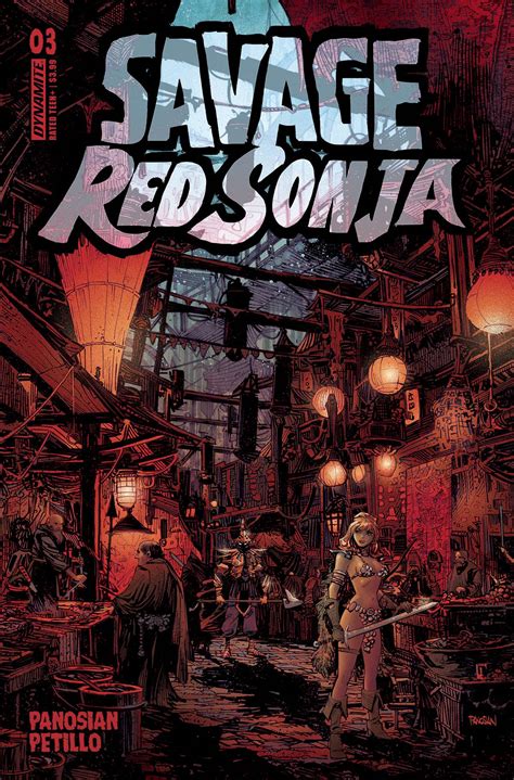 Savage Red Sonja 3 Panosian Cover Fresh Comics