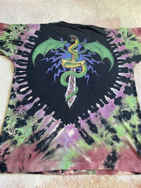 Liquid Blue × Streetwear × Vintage Rare Vintage 90s L Gem