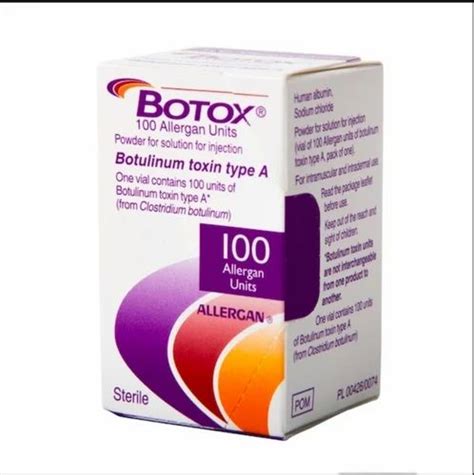 Botulinum Toxin Type A Botox100iu At ₹ 12900 Box Erectile Dysfunction Medicine In Nagpur Id