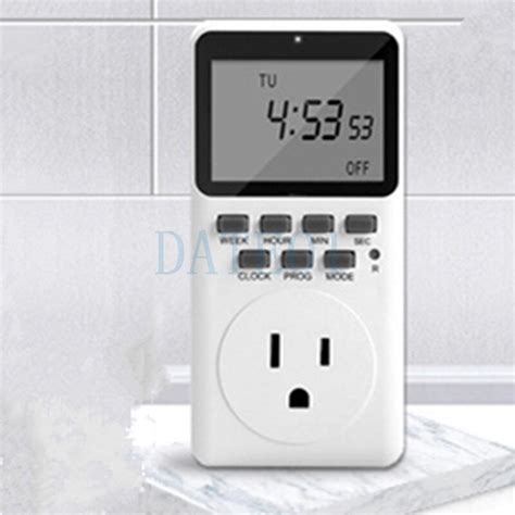 Eu Uk Ul Plug Timing Socket Ev Charging Timing Swi Grandado