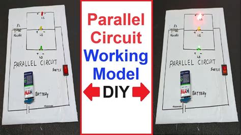 Parallel Circuit Working Model For Science Exhibition Physics Project