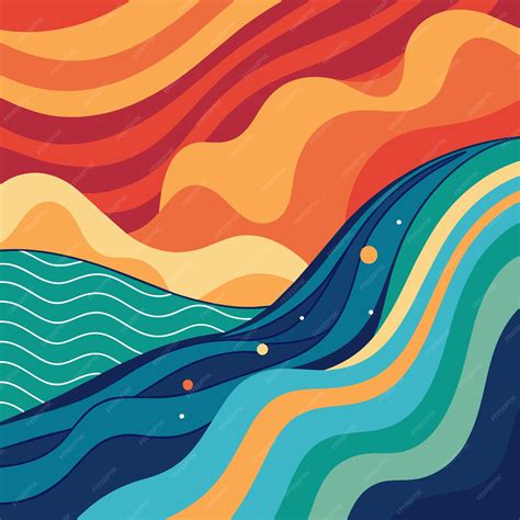 Premium Vector Gradient Abstract Wavy Background