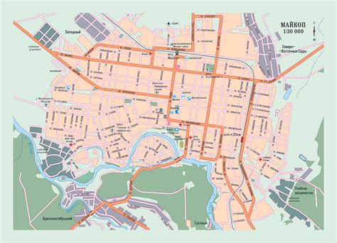 Карта Города Бишкека Vesnyanka