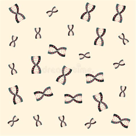 Dna Molecule Scientific Medical Pattern Stock Illustration Illustration Of Chromosome Medical