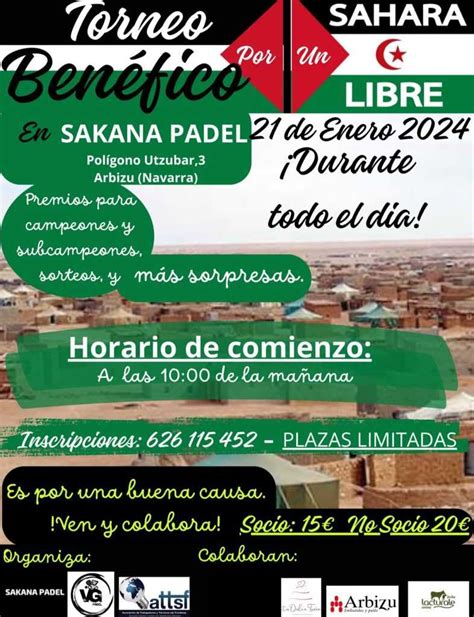 Torneo Benéfico Por Un Sahara Libre Attsf