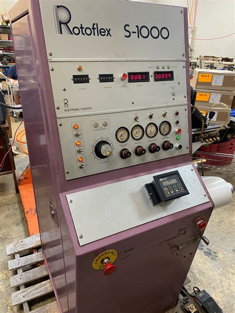 Rotoflex Slitter Rewinder 10 2118 Gb Flexo