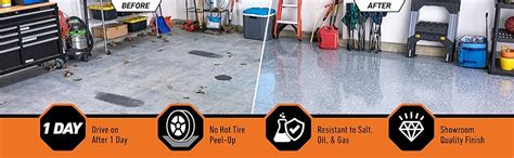 Gorilla Epoxy Garage Floor Coating 7 Pc Kit 1 Car