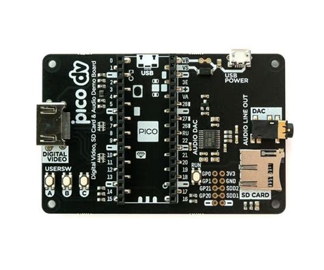 Pimoroni Raspberry Pi Pico Dv Demo Base Elektor