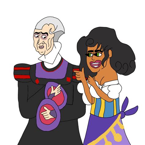 Frollo And Esmeralda By Selenegzz12 On Deviantart