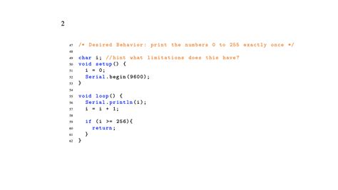 Solved Exercise Issues With Variables All The Chegg
