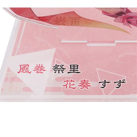 Ayakashi Triangle Acrylic Mega Figure Suzu Kanade Matsuri Kazamaki