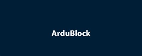 Ardublock Программа блочного кодирования для Arduino 2025 ВКонтакте