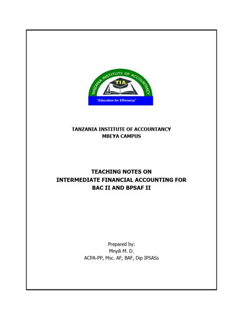 Intermediate Notes For Lecture 1 Pdf Stocks Companies
