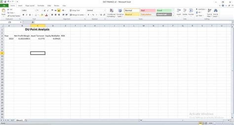 Entry 8 By Mohaymen1024 For Financial Analysis Ratios Du Point