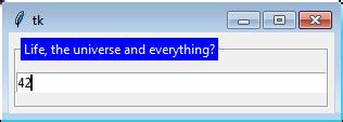 Python Tkinter How To Change The Background Color Of LabelFrame