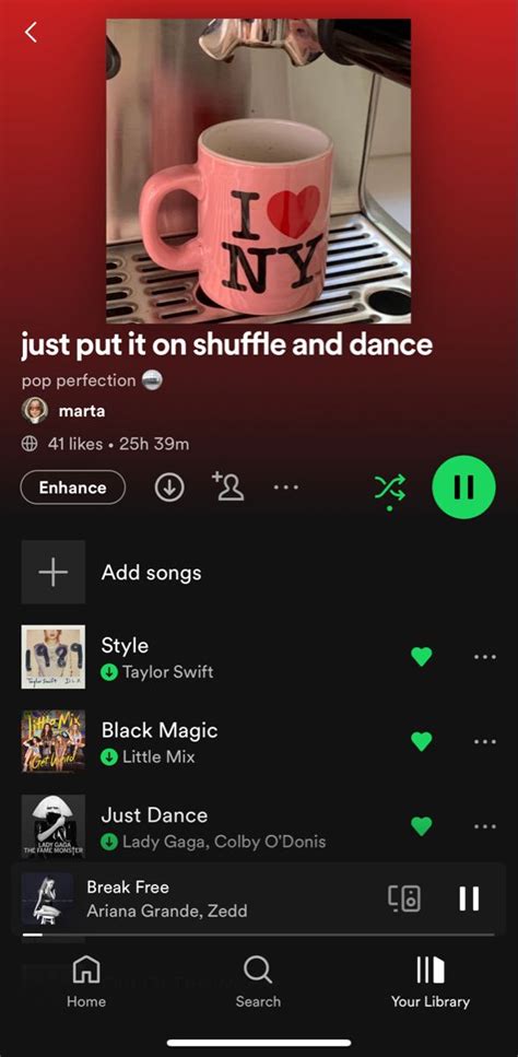 Pop Songs to Dance to - Playlist Spotify