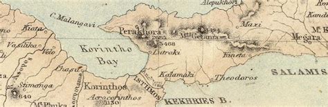 Maps Gis And Archaeological Data Corinth And Greece American