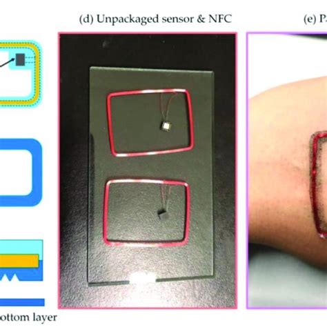 Schematic Diagram Of The Wearable Body Temperature Monitoring Device