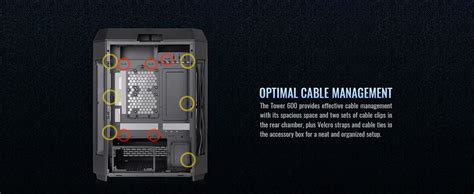Thermaltake Tower 600 Black Mid Tower Atx Case 3 Tempered
