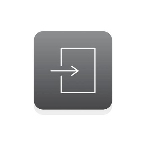 Vector Of Exit Door Icon Free Vector Rawpixel