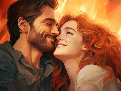 Premium Photo Passionate Couple Romantic Feelings