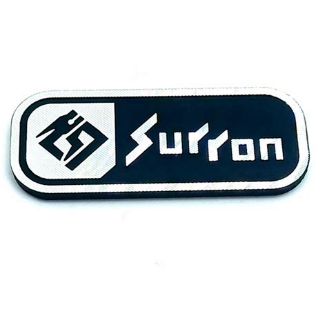 Sur Ron Battery Lid Logo Plate Surronshop